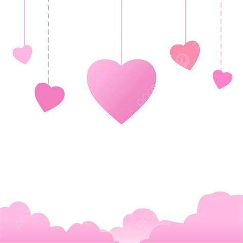 핑크 사랑 장식 분홍색 사랑 장식 Png 일러스트 및 Psd 이미지 무료 다운로드 Pngtree