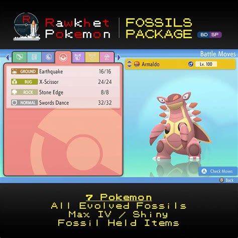 Pokemon Brilliant Diamond Shining Pearl Fossils At Maryellen Kiefer Blog