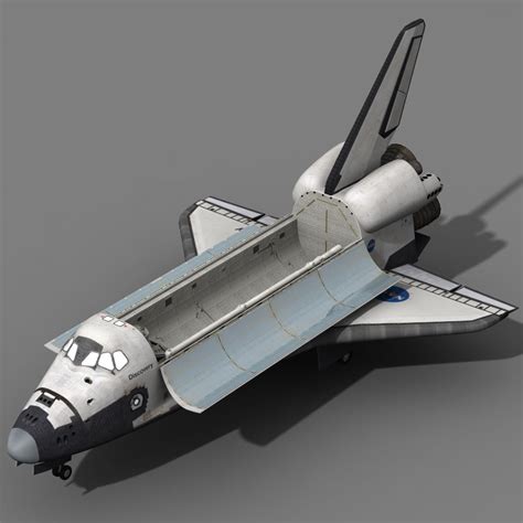 Space Shuttle 3d Model 199 Ma Obj Fbx Max Free3d