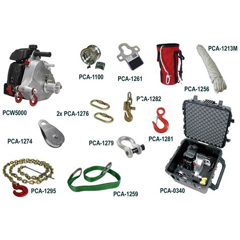 Portable Winch Co Pcw5000 Mk Portable Gas Powered Winch Multi Purpose