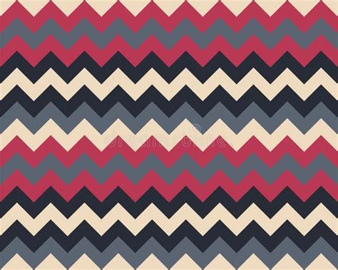 Zigzag Pattern Seamless Zig Zag Background Color Stock Vector Illustration Of Color Purple