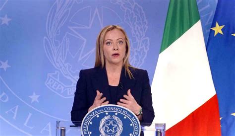 Il Premier Meloni Oggi A Bruxelles Sullenergia Fare In Fretta