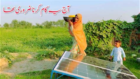 Aj Yeh Kaam Krna Boht Zarori Thaa I Pakistani Village Life I Happy