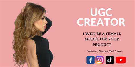 Be A Female Model Ugc Creator For Your Product By Aleksandramedia Fiverr