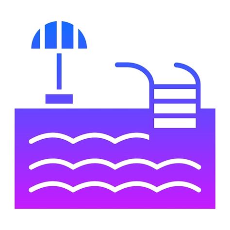 Premium Vector Swimming Pool Vector Illustration