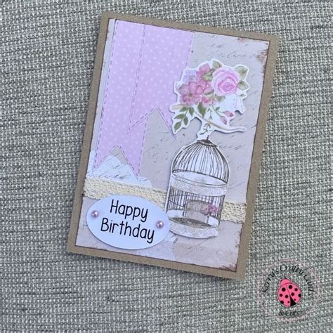 Handmade Female Birthday Card 16 Kerry S Crafty Cards