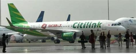 Pilot Alami Darurat Kesehatan Pesawat Citilink Mendarat Darurat Di