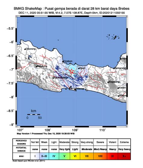Penjelasan Bmkg Setelah Cirebon Diguncang Gempa 42 Sr