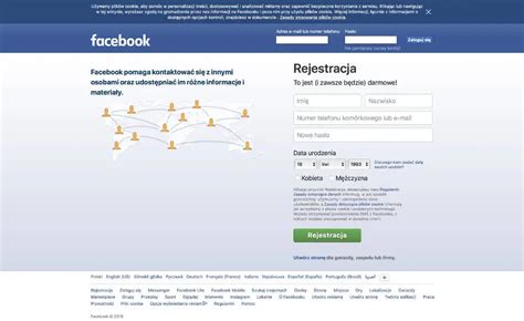 Facebook Logowanie Rejestracja Usuwanie Konta