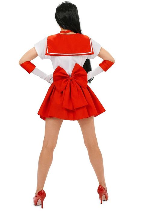 Sailor Moon Mars Sexy Adult Costume Free Shipping