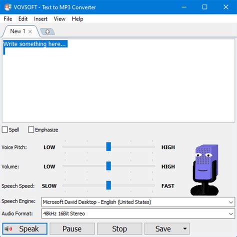 Text To MP3 Converter For PC Converts Text To Speech