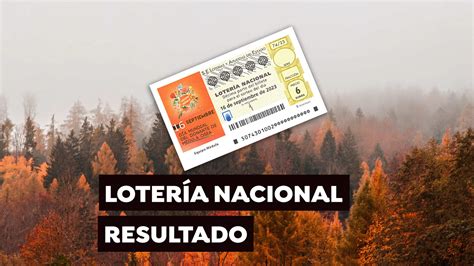 Lotería Nacional Hoy En Directo Comprobar Décimo Del Sábado 16 De