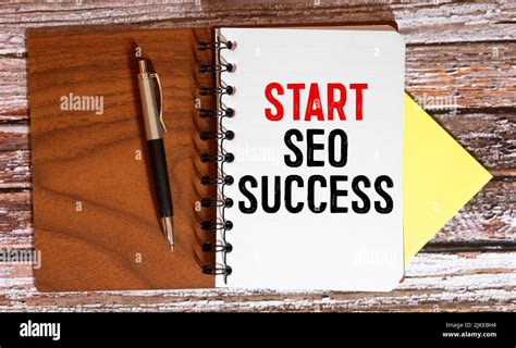 Handwriting Text Seo Success Concept Meaning Accomplishment Or Achievement Of Increasing