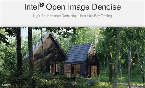 Intel Open Image Denoise Rolls Out Metal Support Expanded Aarch64