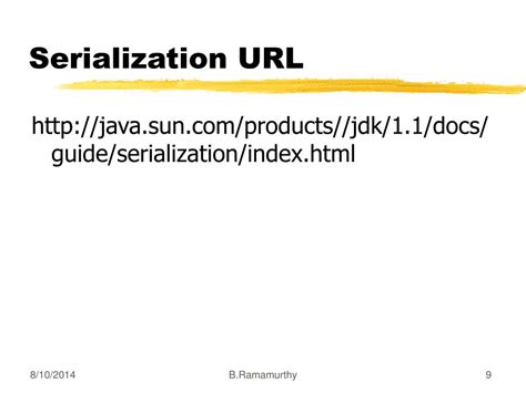 Ppt Java Serialization Powerpoint Presentation Free Download Id