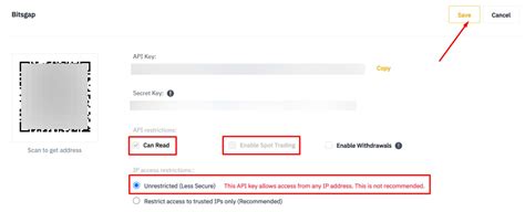 How To Create And Set Up Binanceus Api Key Bitsgap