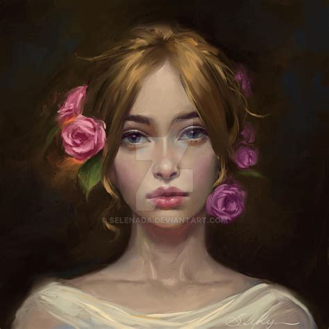 Portrait By Selenada On Deviantart