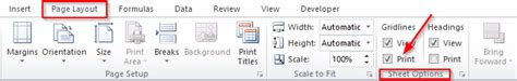 Excel Gridlines Excel Unlocked