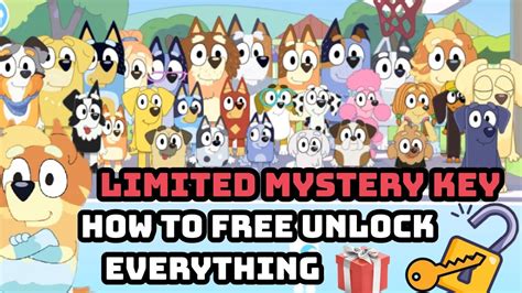 Bluey The Videogame Limited Mystery Key How To Free Unlock Everything