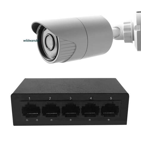 5 Port Gigabit Ethernet Switch Home Network Hub 10 100 1000mbps Plug And Play [wildwander Ph