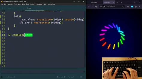 Asmr Programming Beautiful Css Loader No Talking Youtube