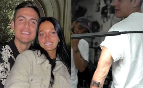 El Romántico Tatuaje Que Se Hizo Paulo Dybala Dedicado A Oriana