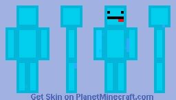 Derpy Diamond Block Minecraft Skin