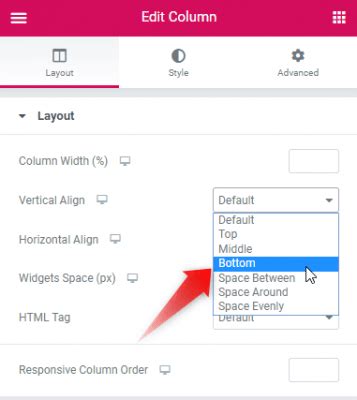 How To Align Elementor Sections And Columns Holdersing