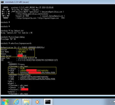 codegreen blog demonstration of pass the hash attack