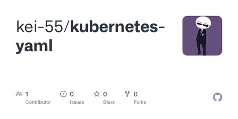 Github Kei 55 Kubernetes Yaml