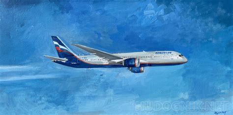 Картина Самолет. Размеры: 60x30, Год: 2024, Цена: 7000 рублей Художник ...