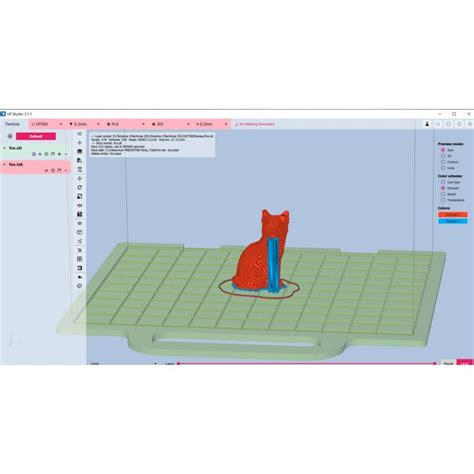 Imprimante 3D Double Extrusion Tiertime UP300D