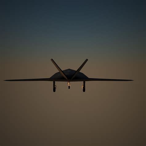 F117 USA 3D Model $55 - .max - Free3D