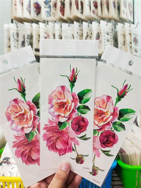 แททท แทททูสติกเกอร์ติดผิว เหมือนรอยสักจิง Tattoo Sticker