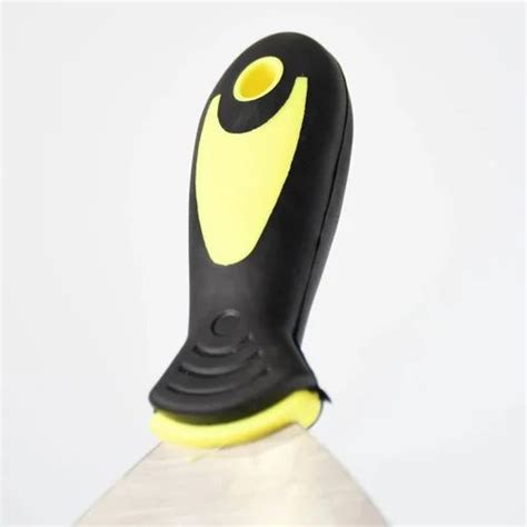 Putty Knife Set With Soft Rubber Handle For Drywall Putty Decals