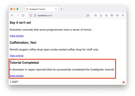 codeigniter4入門 公式チュートリアル 3 dbへのデータの追加