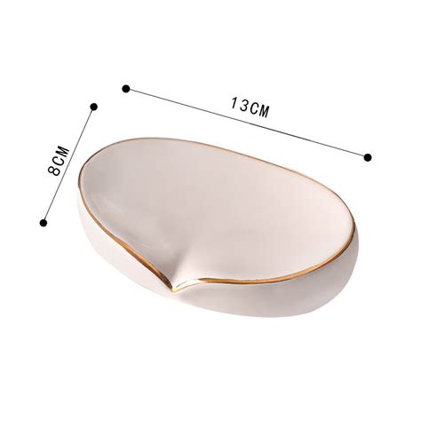 1pc 2022 Нова проста светла луксозна едноцветна креативна кутия за сапун Домакинска керамична