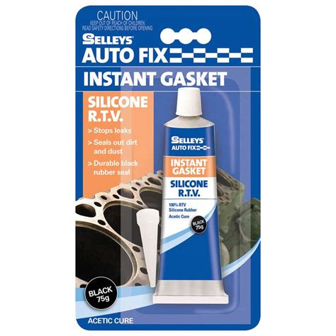Selleys Autofix Instant Gasket Silicone 75g By Selleys At Mitre 10