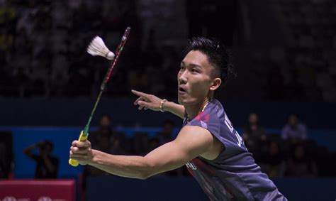 Kento Momota Tumbangkan Wakil Denmark Di Final Tunggal Putra Indonesia