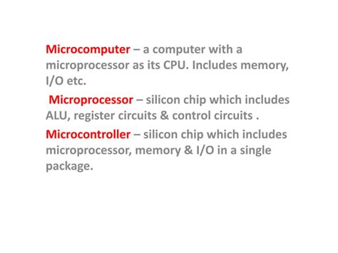 Introduction Of Microprocessor Pptx