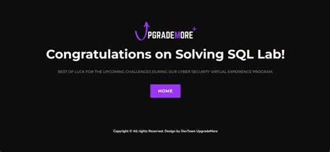 Aniket Sahu On Linkedin Sql Experience Cybersecurity Labs Upgrademore