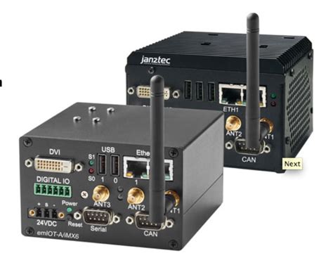 Embedded Iot Gateway Connects Can Bus Fd To The Cloud Per Lte Or Wlan