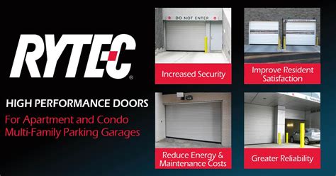 Rytec A Nucor Company On Linkedin Apartment Garage Doors Condo