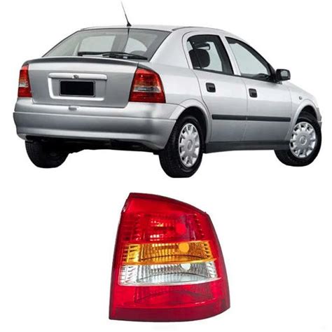 Lanterna Traseira Astra Hatch 1998 1999 2000 2001 2002 Tricolor