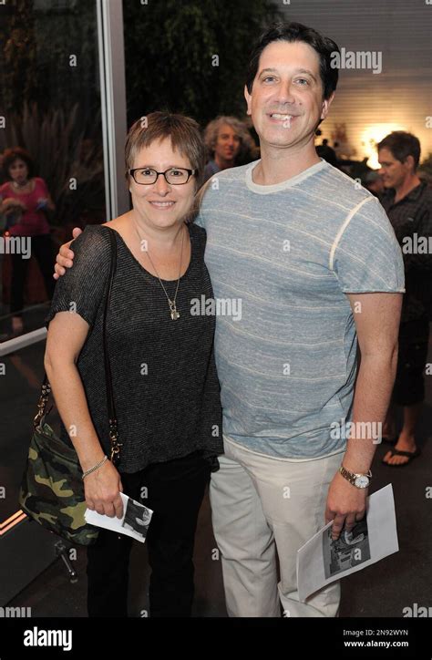 Lisa Melamed Left And Andrew Stearn Attend The Santa Monica Museum Of