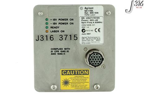 3715 Agilent Interferometer Laser 5517dl 4b991 156 1an J316gallery