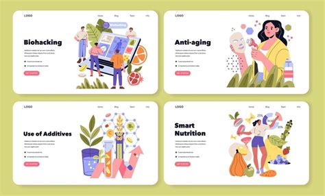 Biohacking Flat Illustration 54559614 Vector Art At Vecteezy