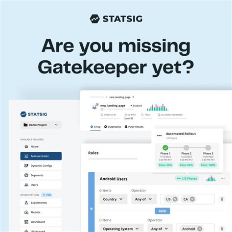 statsig on linkedin statsig 1 feature management and