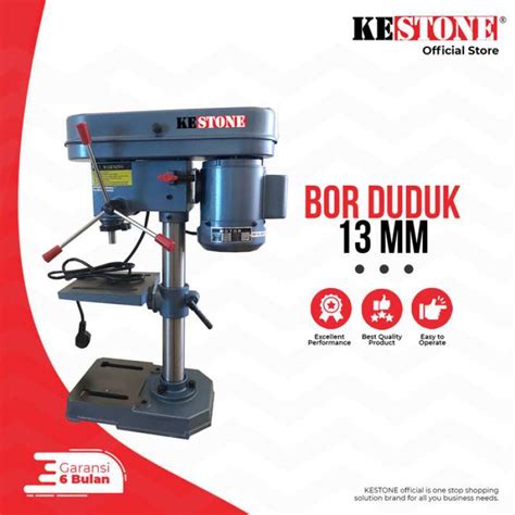 Promo Bor Duduk 13 Mm Bench Drill Press Mesin Bor Duduk Drilling