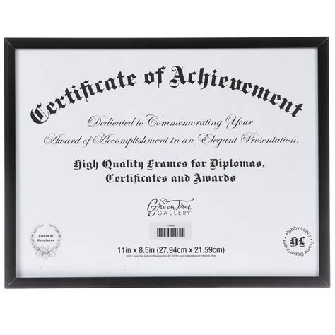 Black Metal Document Frame 11 X 8 12 Hobby Lobby 2158962